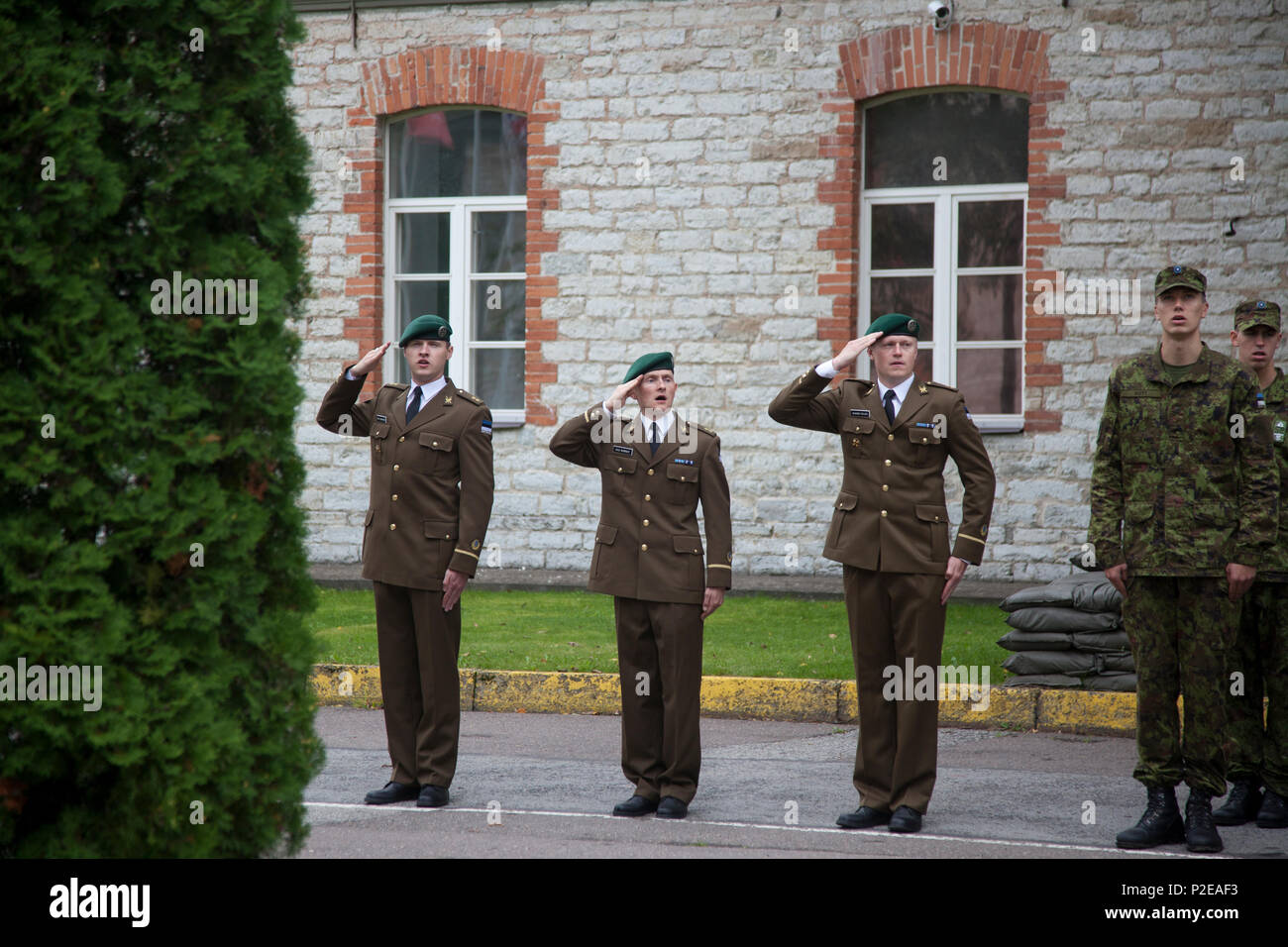 Soldier singing national anthem hi-res stock photography and images - Alamy