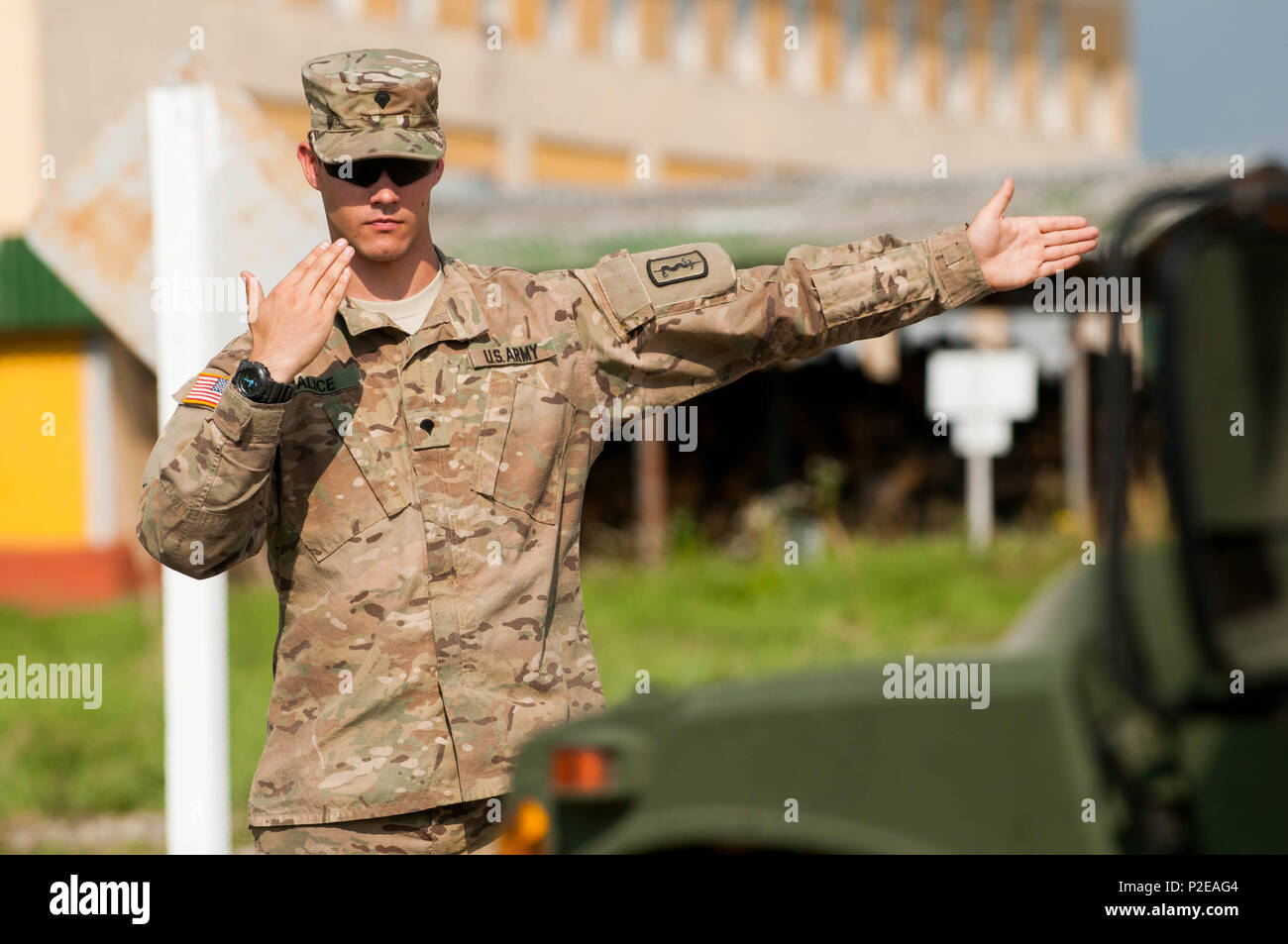 Driving hand signals guide hi-res stock photography and images - Alamy