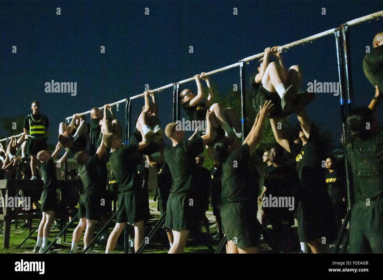 Basic Combat Training Soldiers from Company C, 1st Battalion, 34th ...