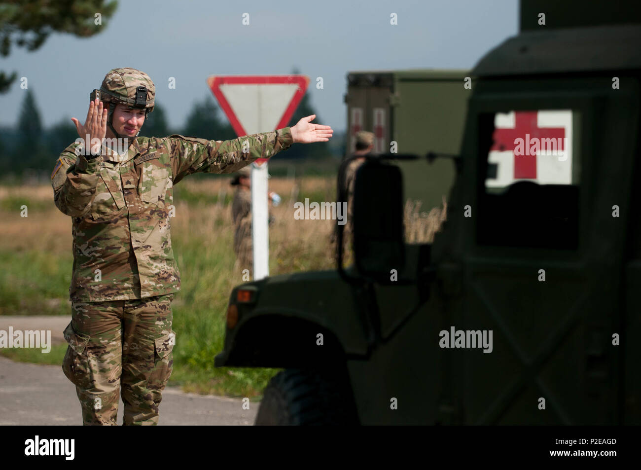 Driving hand signals guide hi-res stock photography and images - Alamy