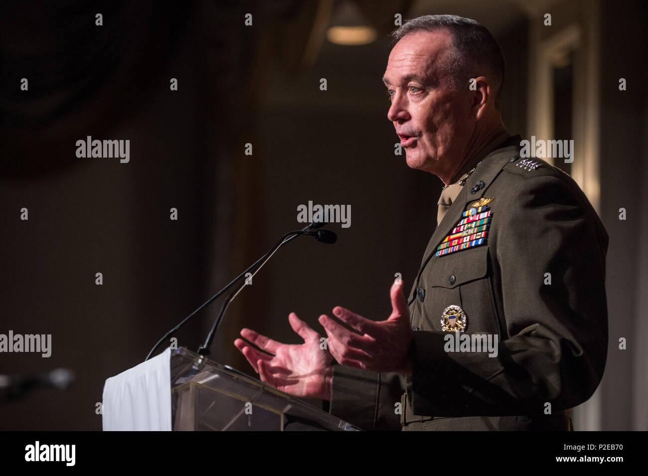 U.S. Marine Corps Gen. Joseph F. Dunford Jr., Chairman of the Joint ...