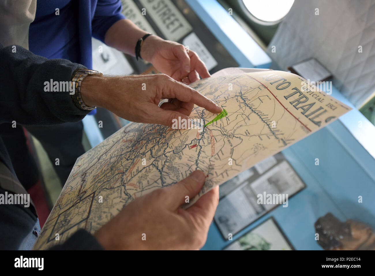 Jim Meinert, executive director of The History Museum in Great Falls ...