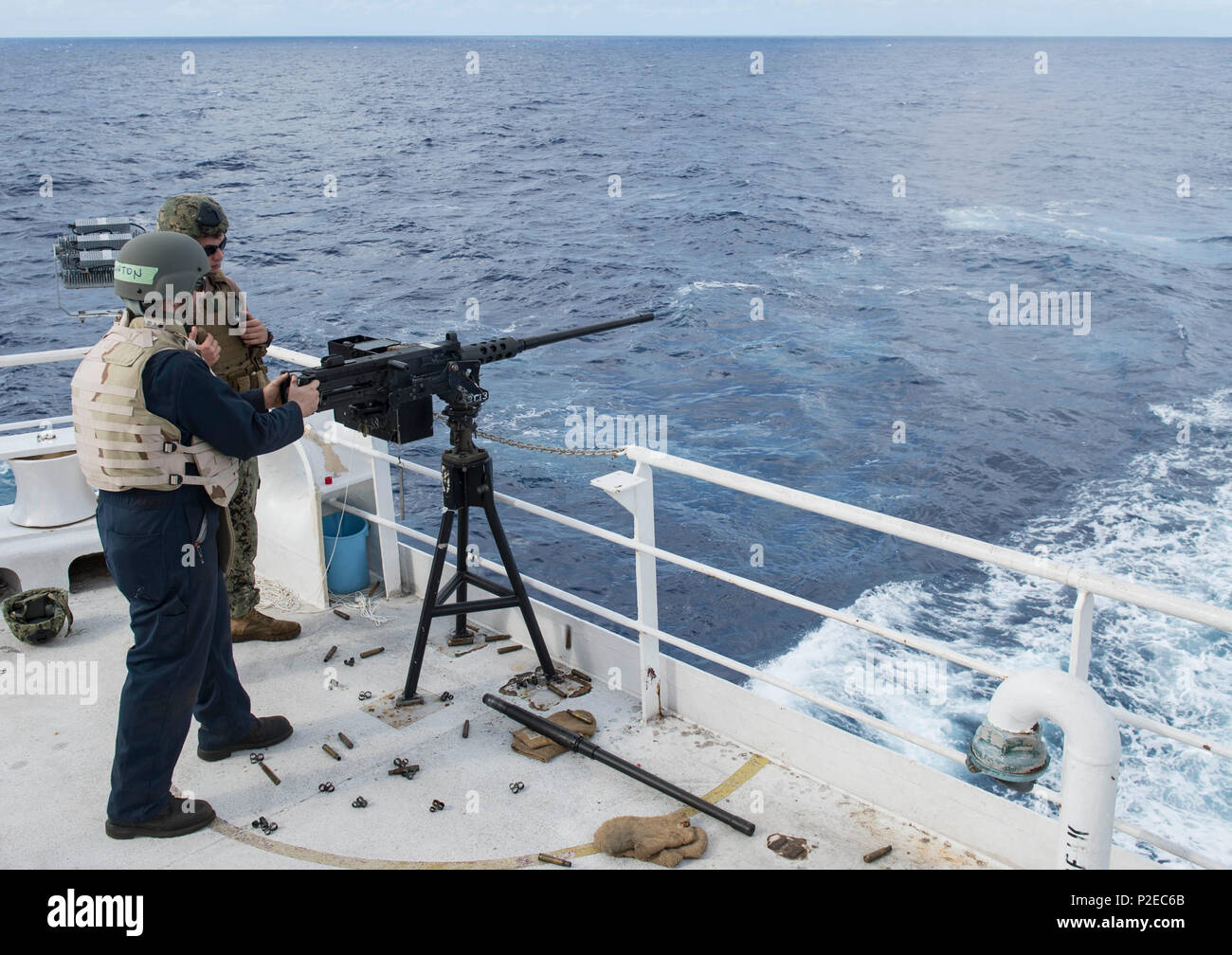 160912-N-BB534-290 PACIFIC OCEAN (Sept. 12, 2016) Dave Collins, an ...