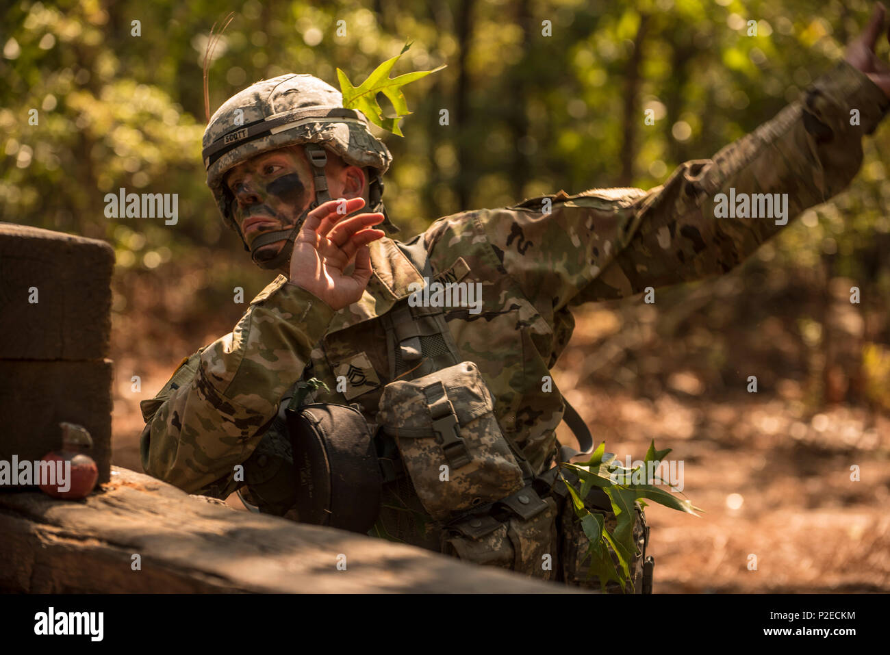 Army Reserve Drill Sergeant of the Year competitor, Sgt. 1st Class ...