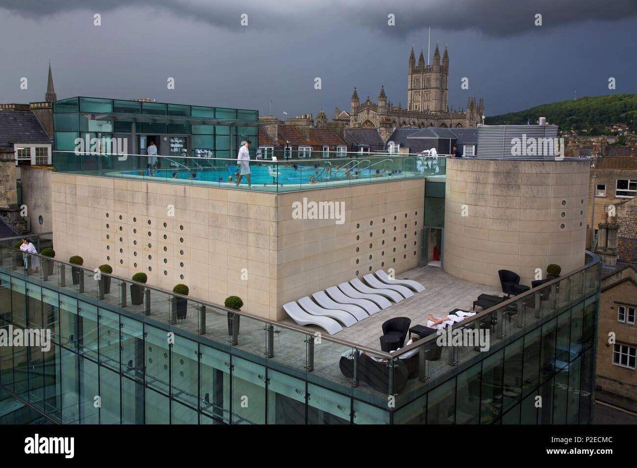 Thermae bath spa roof hi-res stock photography and images - Alamy