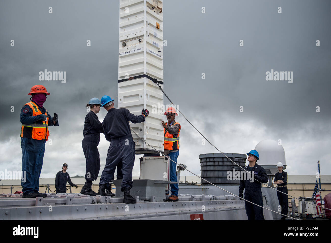 Navy munitions command pacific east asia division hi-res stock ...