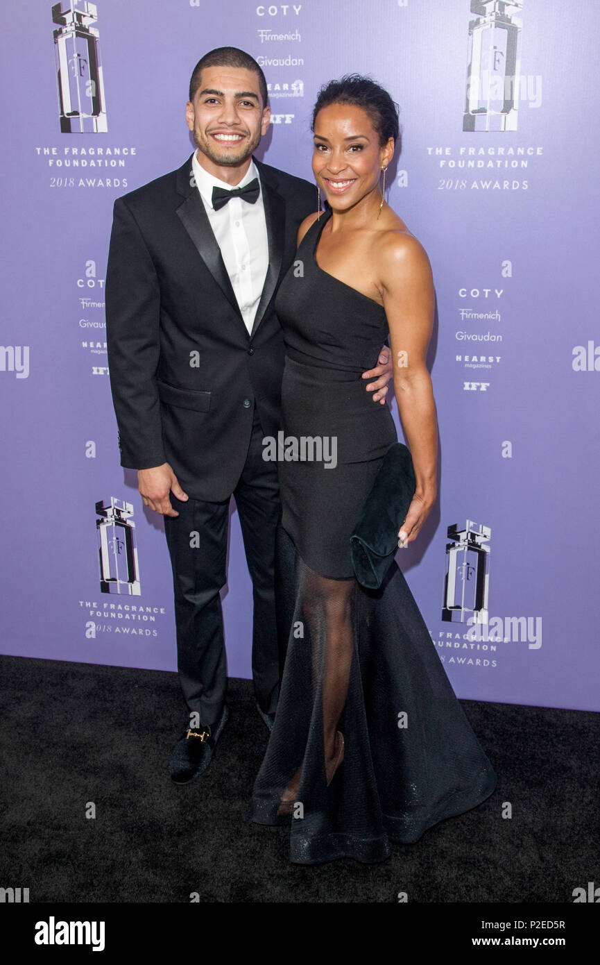 New York, NY - June 12, 2018: Rick Gonzalez and Sherry Aon attend 2018 ...