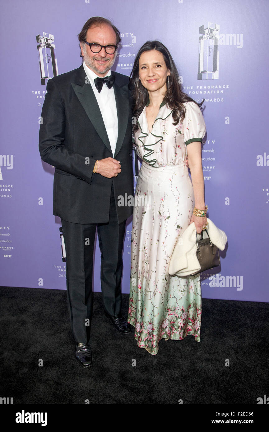 New York, NY - June 12, 2018: Nicolas Mirzayant and Princess Alexandra ...