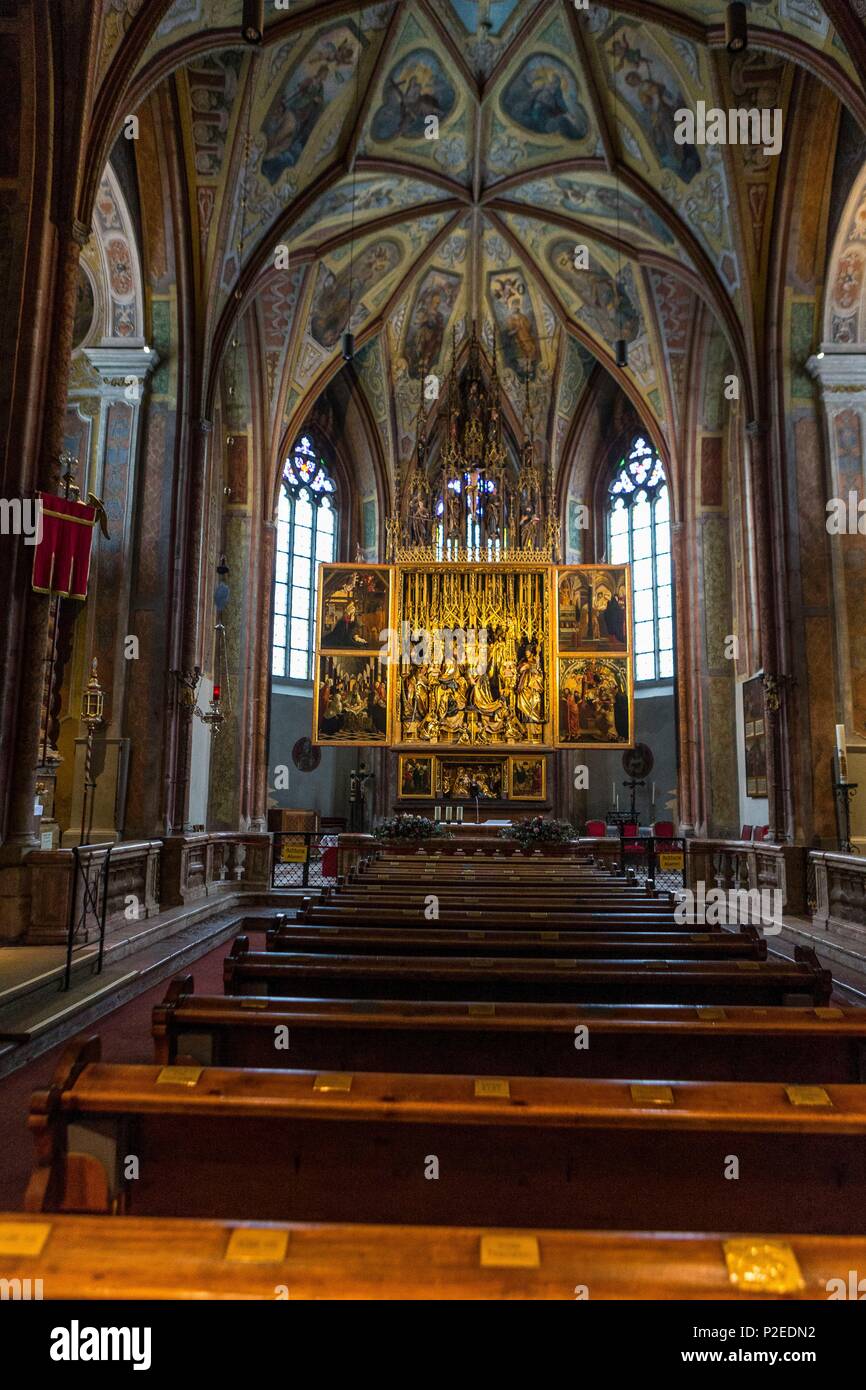 Austria, Upper Austria, Salzkammergut Region, listed as World Heritage ...