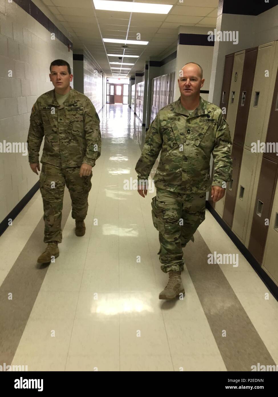 Master Sgt. Earnest L. Vance (right), OTC's Test Technology Directorate ...