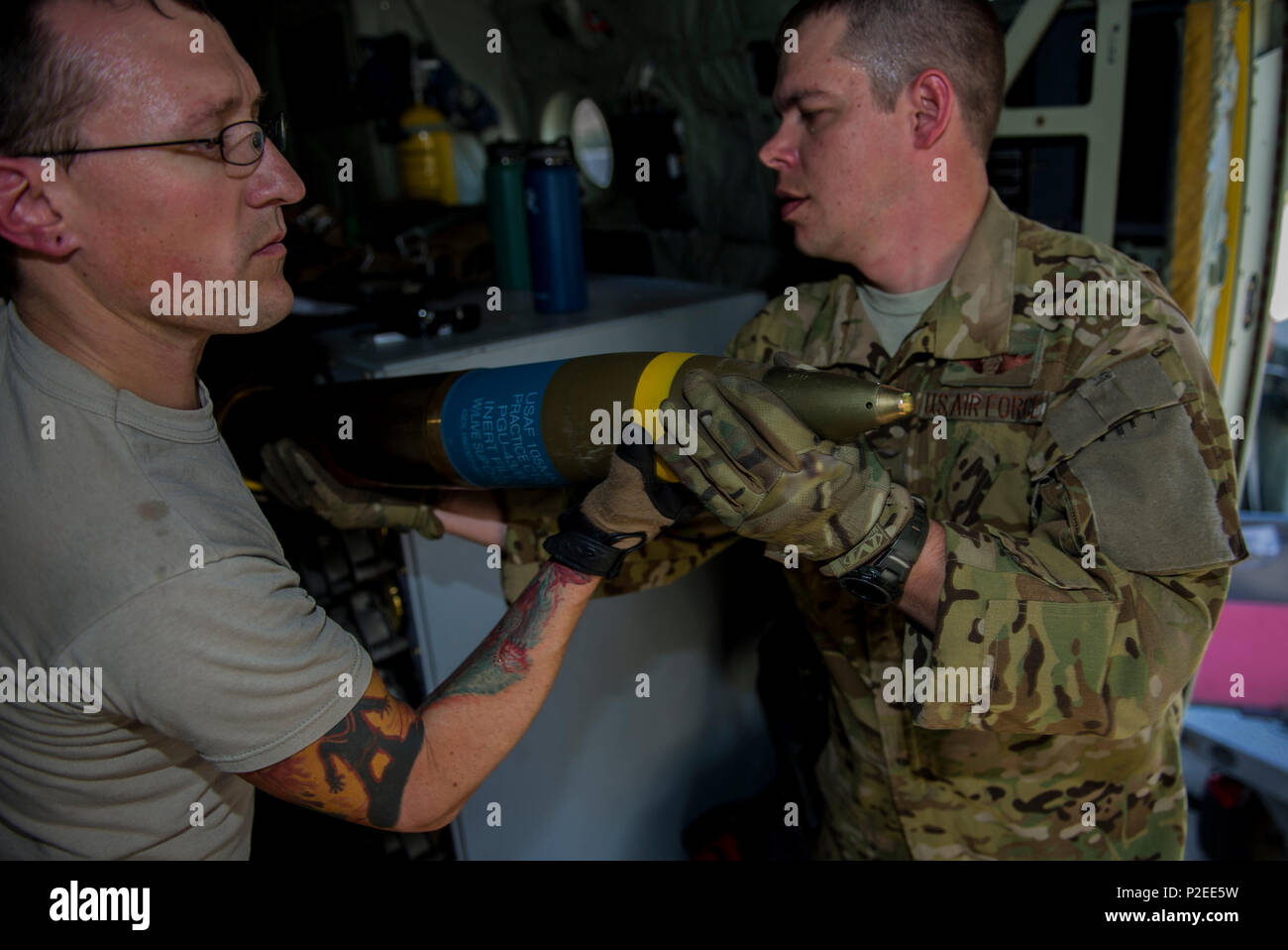 Tech. Sgt. Johnny Hooker, an aerial gunner with the 1st Special ...