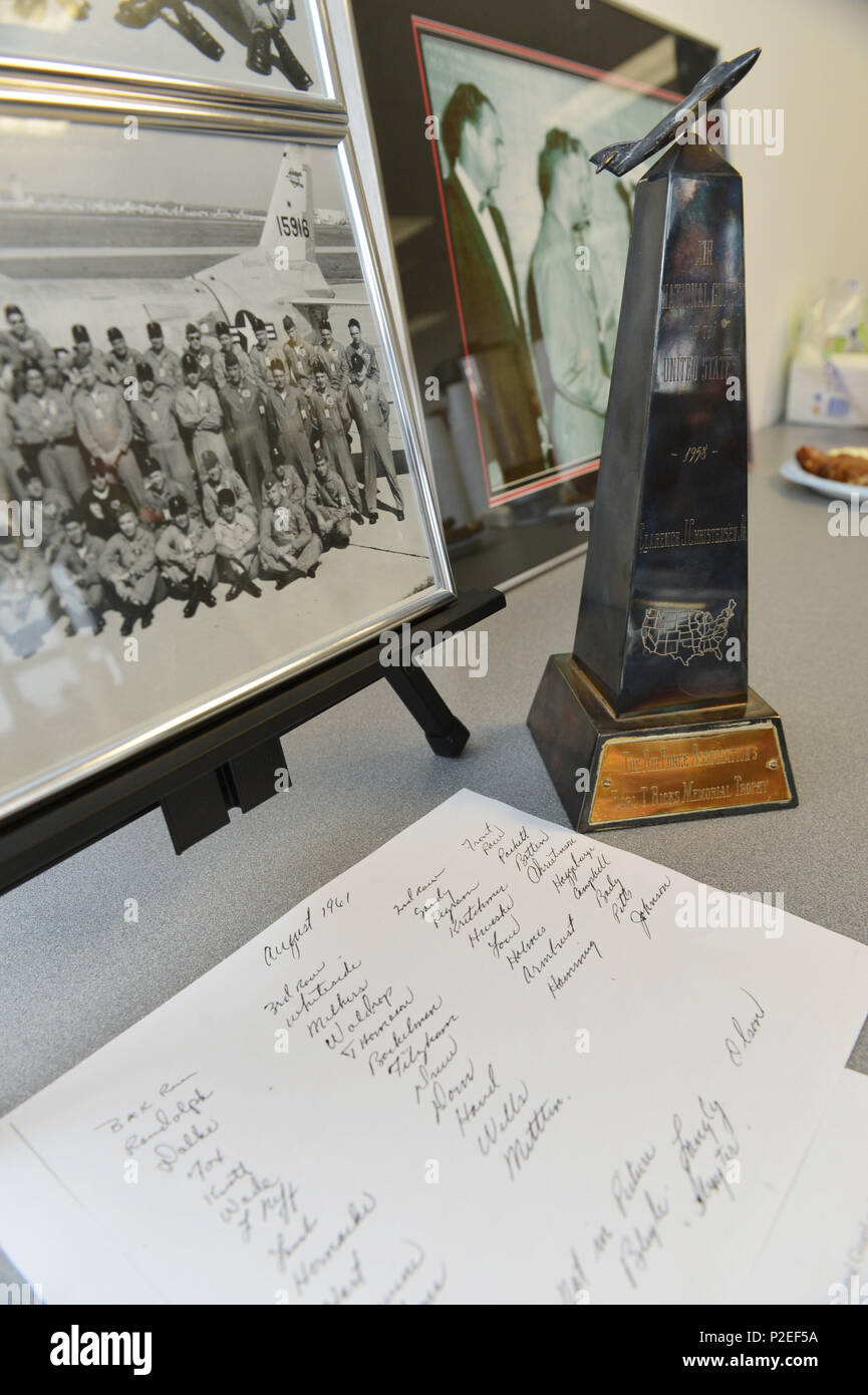 Members of the Nebraska Air National Guard welcomed Col. Clarence J ...