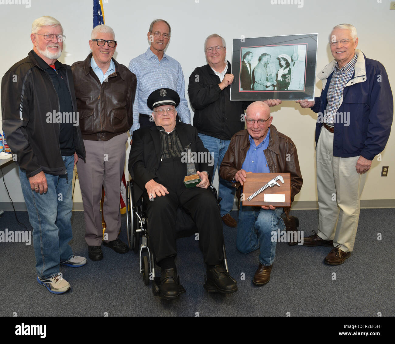 Members of the Nebraska Air National Guard welcomed Col. Clarence J ...
