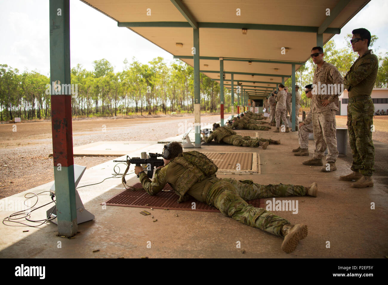 Robertson barracks close training area hi-res stock photography and ...