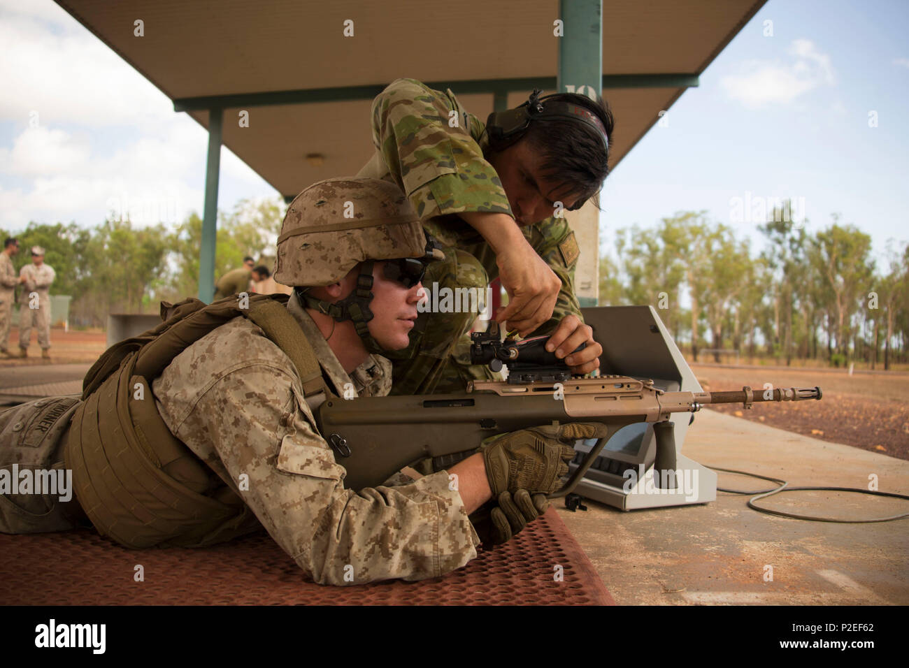 An Australian Army Soldier with 5th Battalion, Royal Australian ...