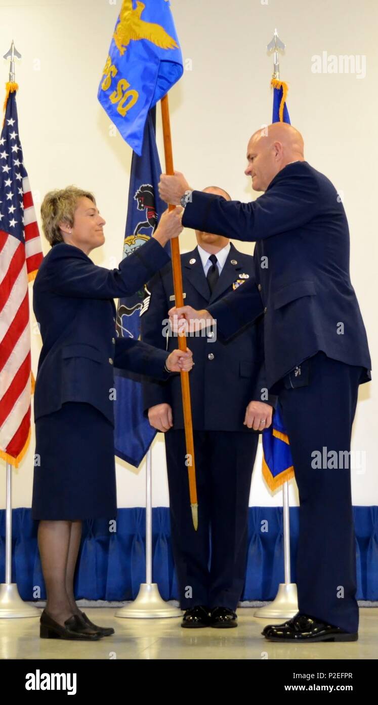 Lt. Col. Claudia Malone, 112th Cyberspace Operations Squadron commander ...