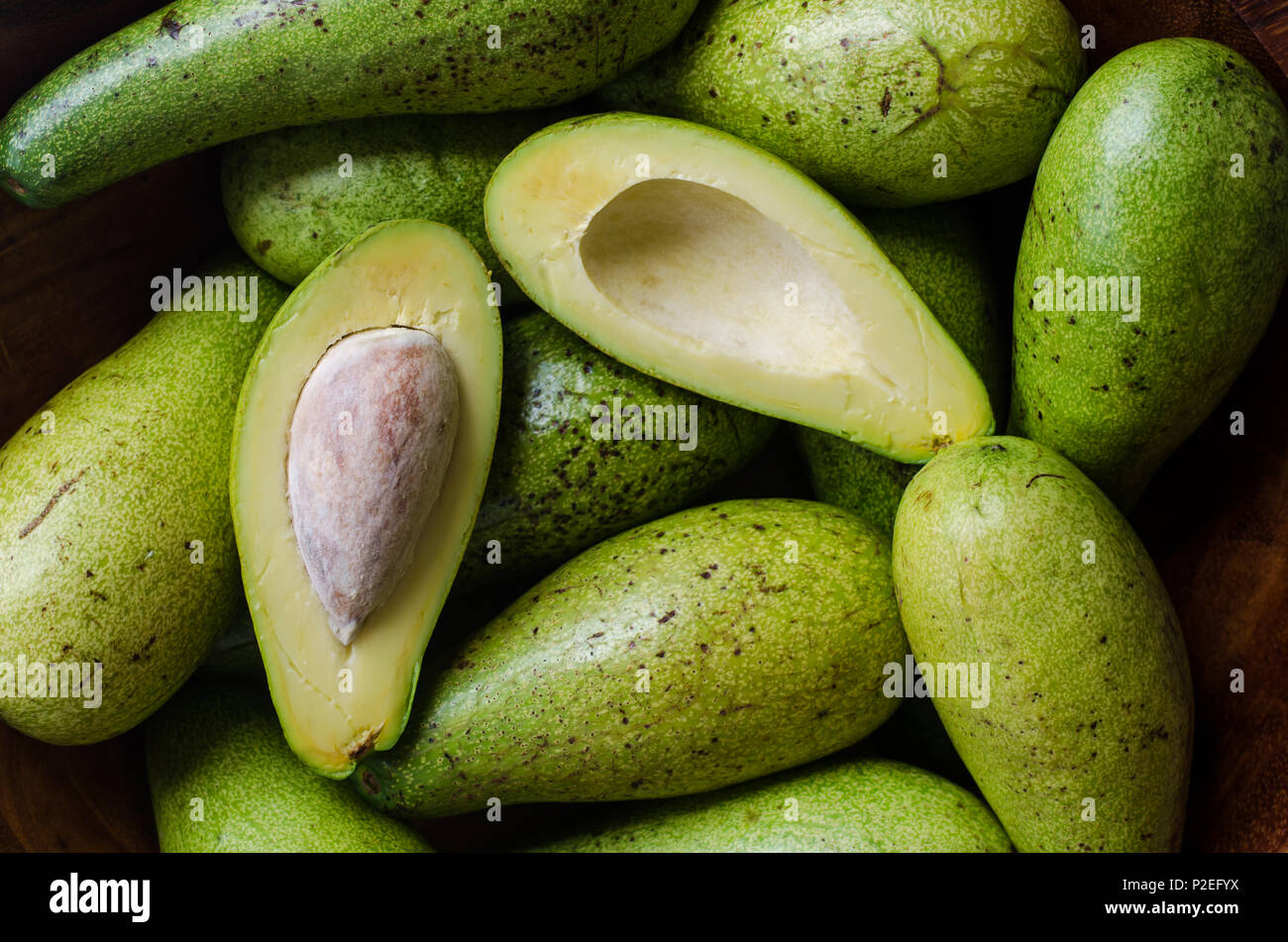 Ripe avocados from the local orchard Stock Photo - Alamy