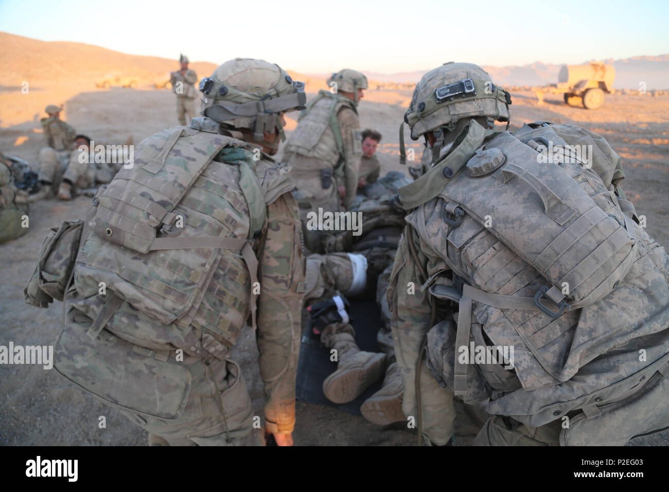 U.S. Army Soldiers assigned to 3rd Brigade Combat Team, 4th Infantry ...