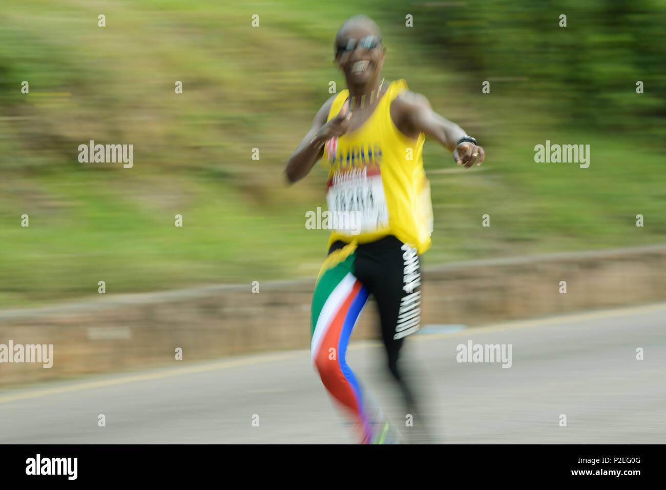 Running man flag hi-res stock photography and images - Alamy