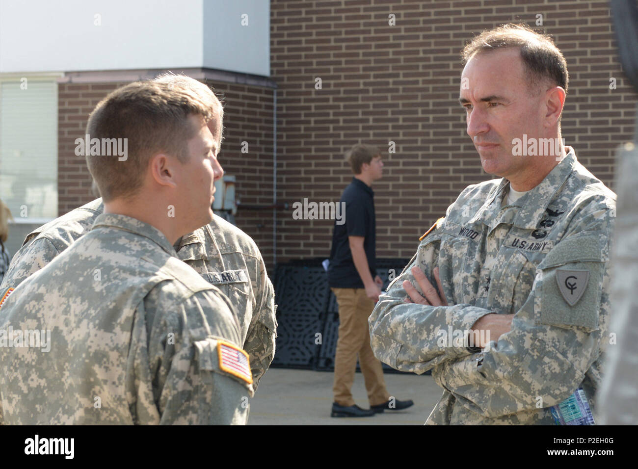Maj gen david wood 38th hi-res stock photography and images - Alamy