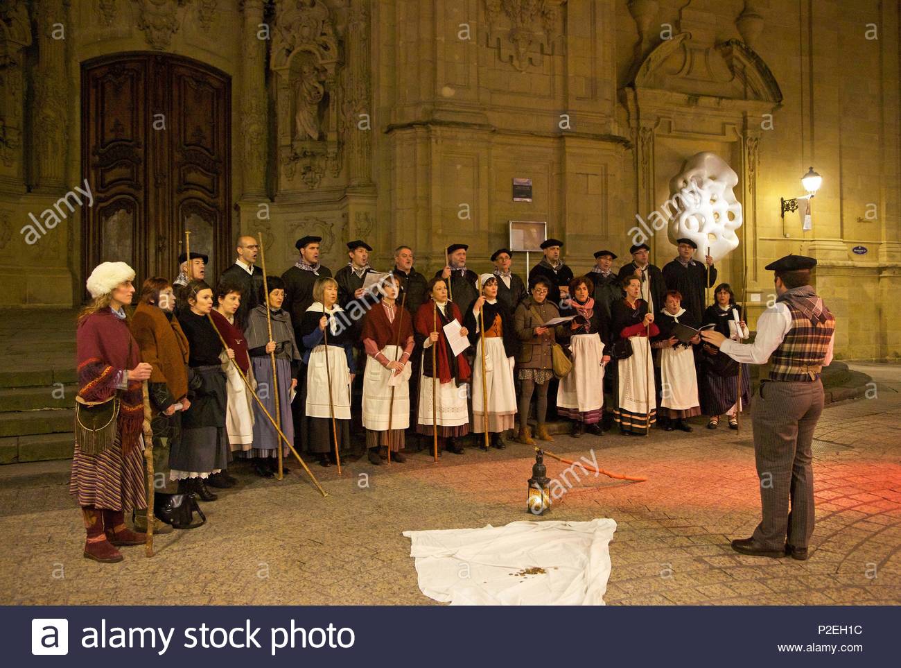 Basque People Traditional Dress Stock Photos & Basque People ...