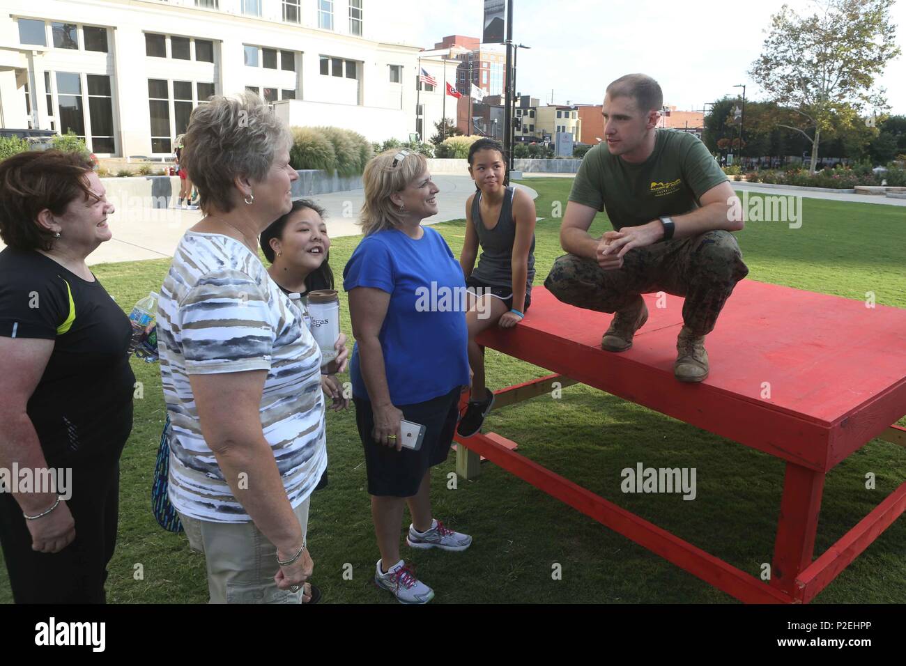 U.S. Marine Corps 1st Lt. Edward Bennett with Fox Company, 2nd ...