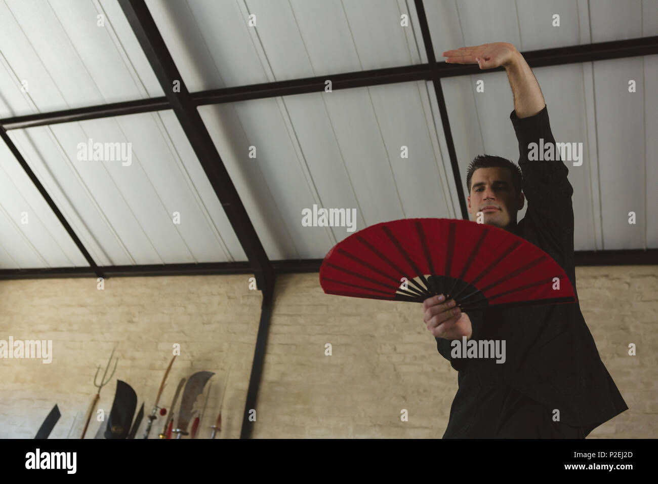 Kung fu performance hi-res stock photography and images - Alamy