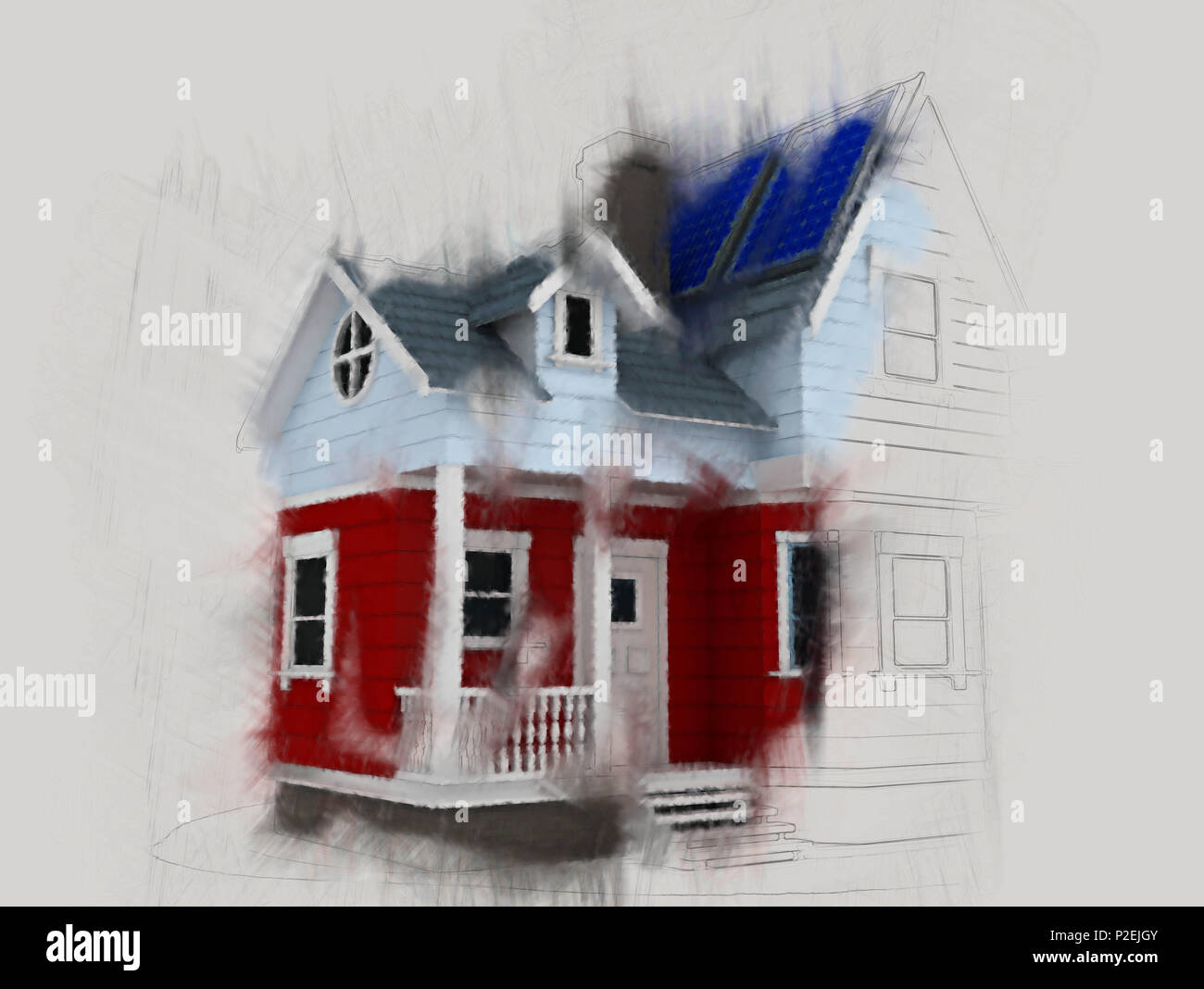 Watercolor paint on panel hi-res stock photography and images - Alamy