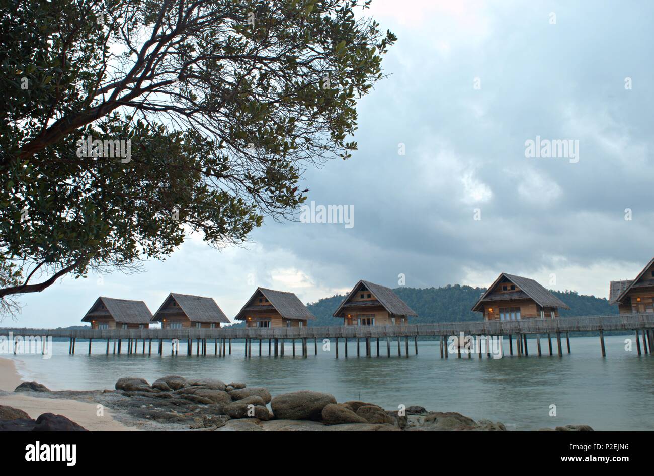 Island and Beach Stock Photo - Alamy