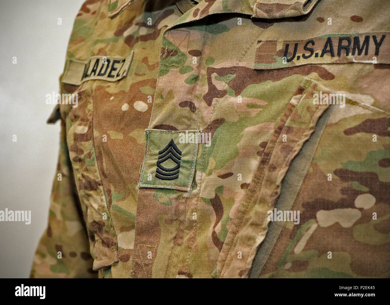 Lt. Col. Jason Miller, from the 518th Resolute Support Sustainment ...