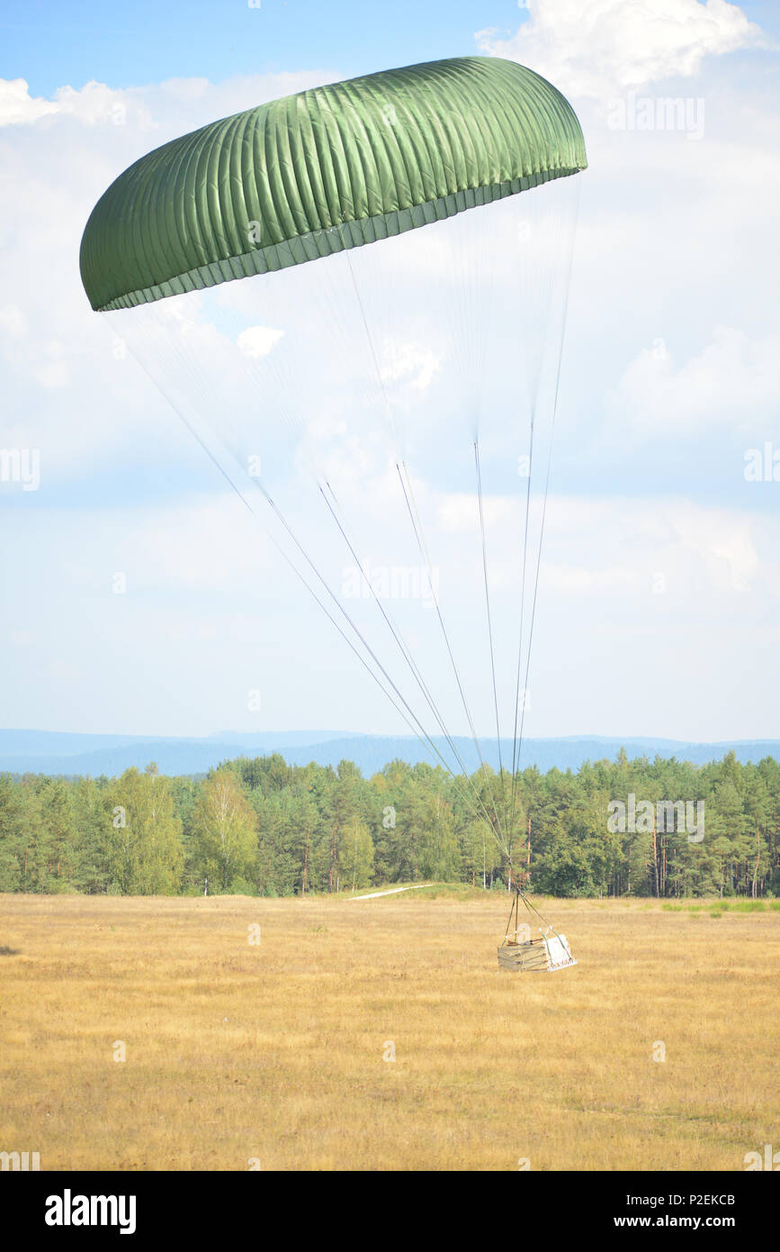 U.S. Paratroopers, assigned to 5th Quartermaster Theater Aerial ...