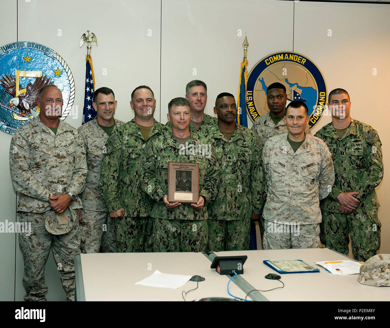 Adm stanley r arthur award for logistics excellence hi-res stock ...