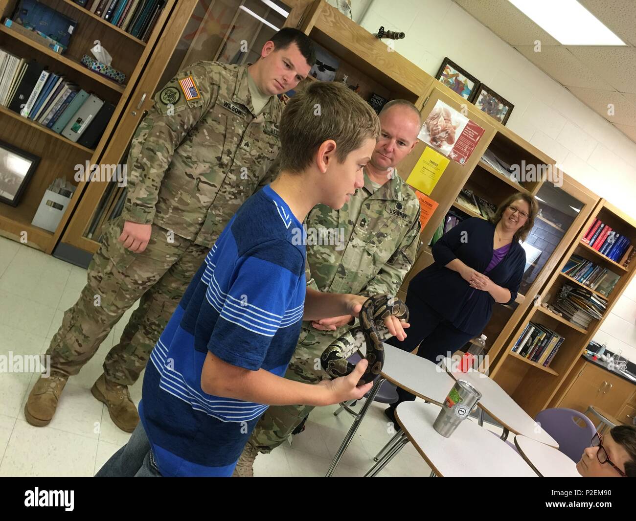 Florence Middle School 8th-grade Earth Science Student Blayne Smith ...