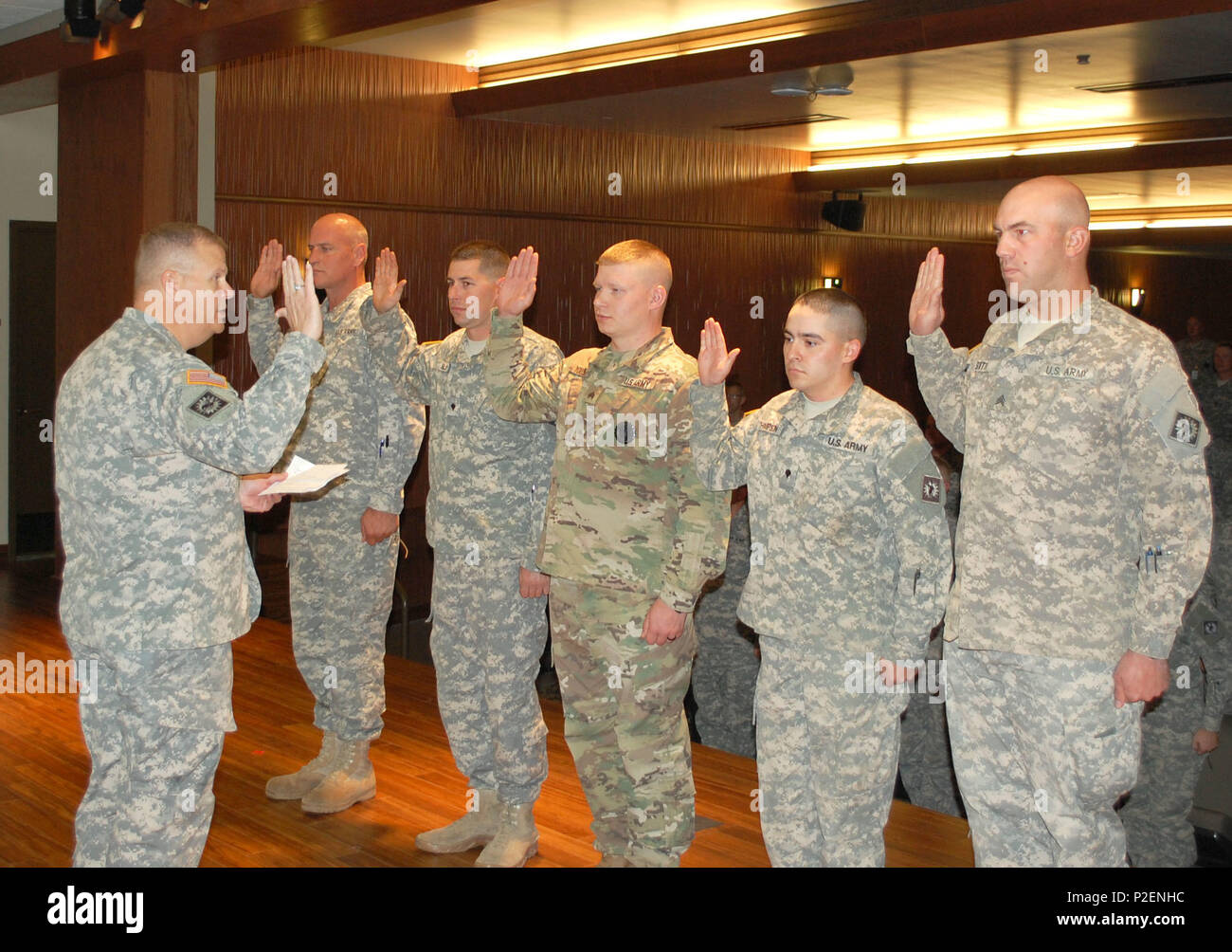 Awards and reenlistment ceremony hi-res stock photography and images ...