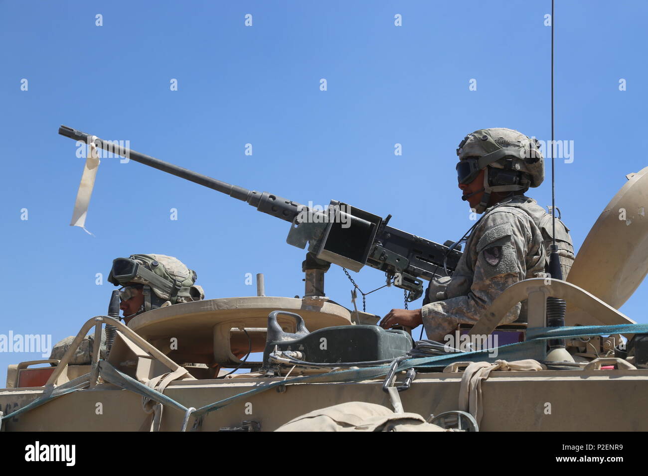 U.S. Soldiers assigned to 64th Brigade Support Battalion, 3rd Brigade ...