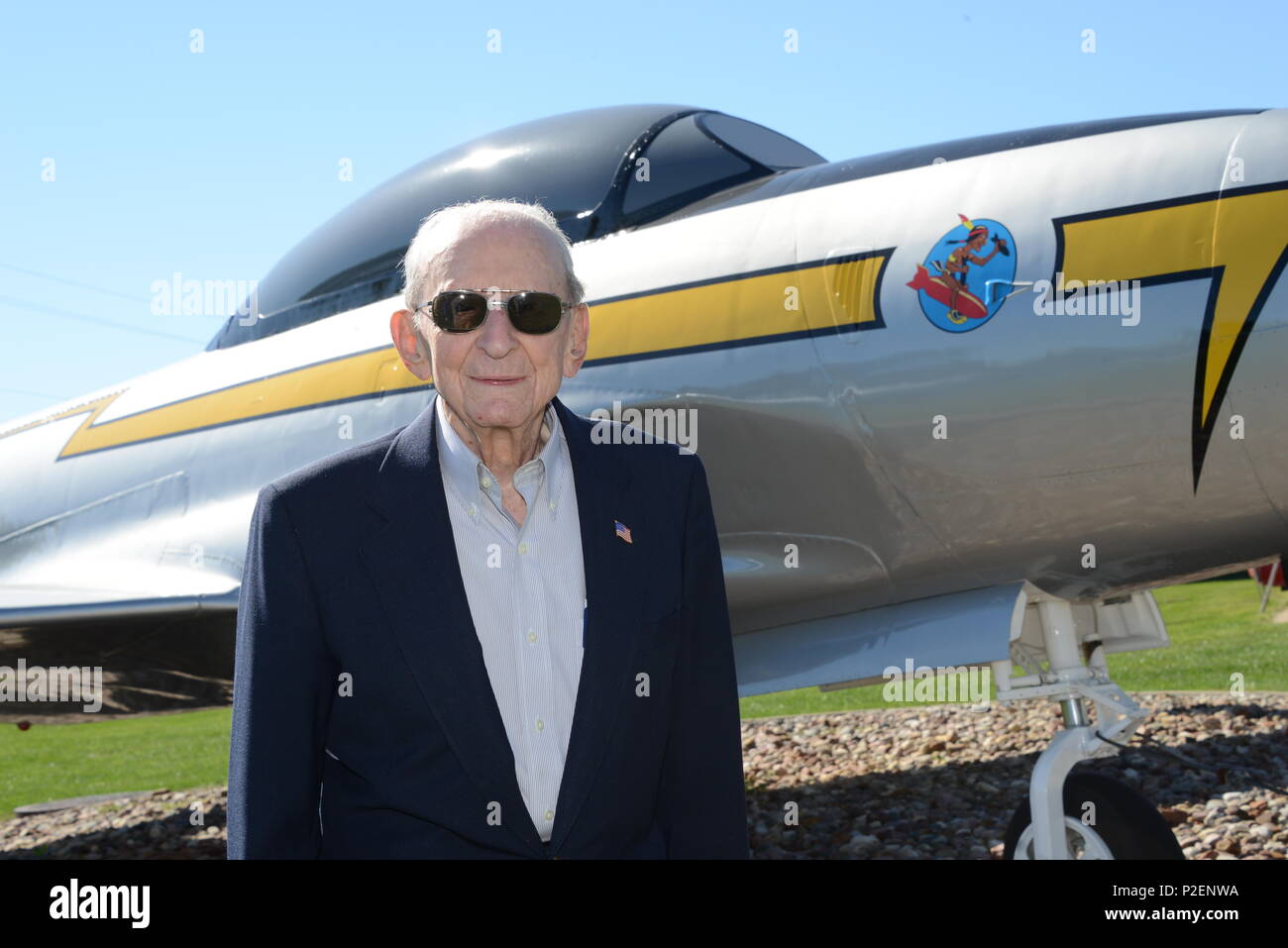 World War II Veteran and former Air National Guard Wing Commander, Col ...