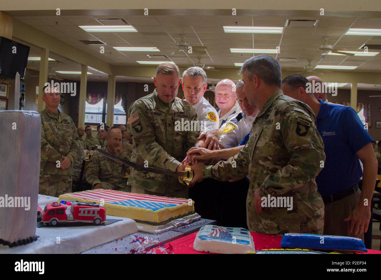 Col. Stanley Sliwinski, commander of the 101st Airborne Division ...