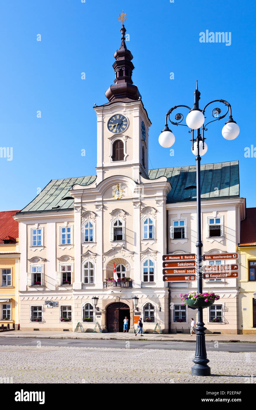 radnice, Masarykovo namesti, Rokycany, Ceska republika / town Rokycany ...