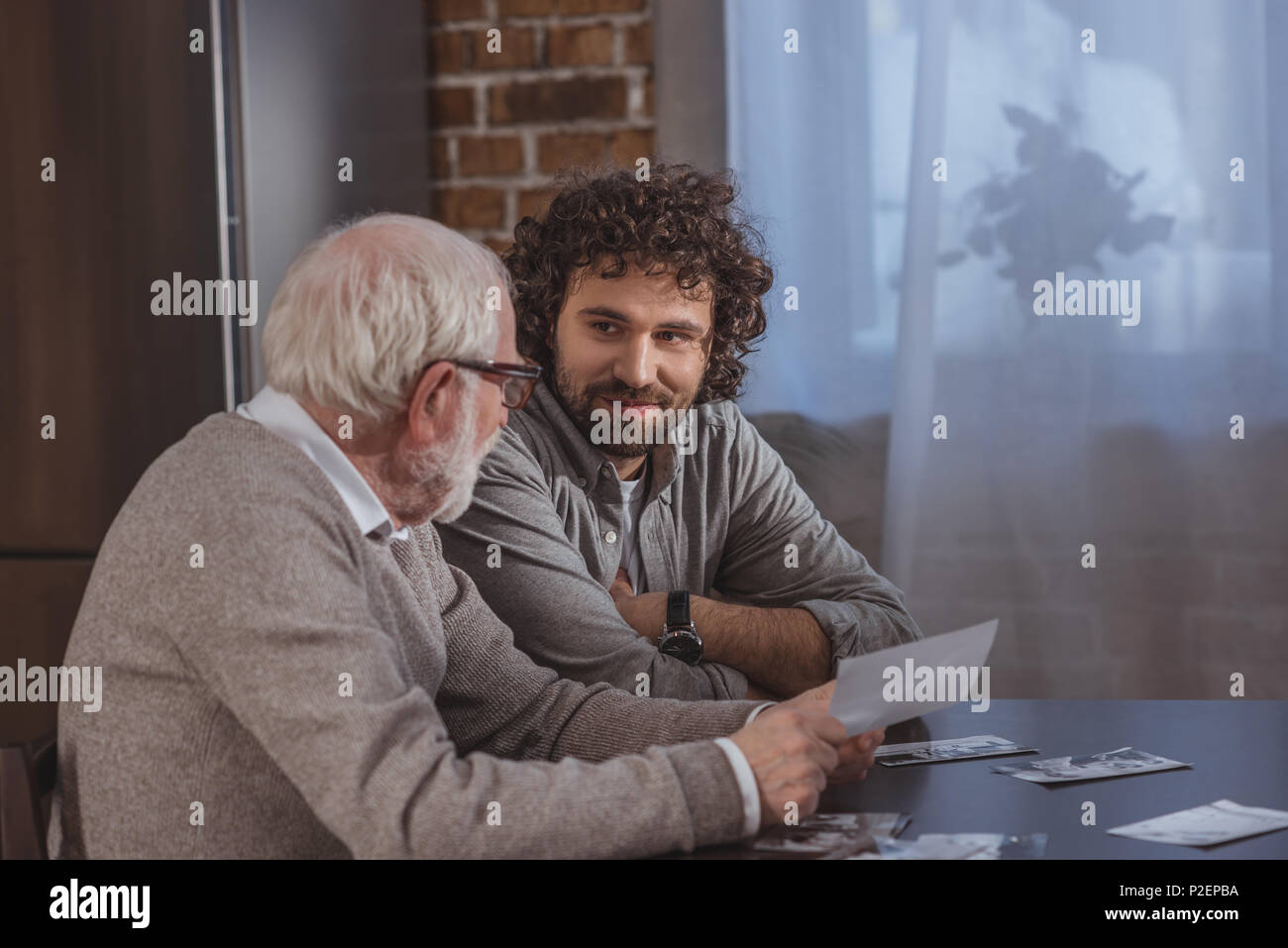 Old family photos kitchen hi-res stock photography and images - Alamy