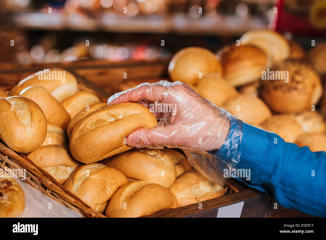 Taking bread hi-res stock photography and images - Alamy