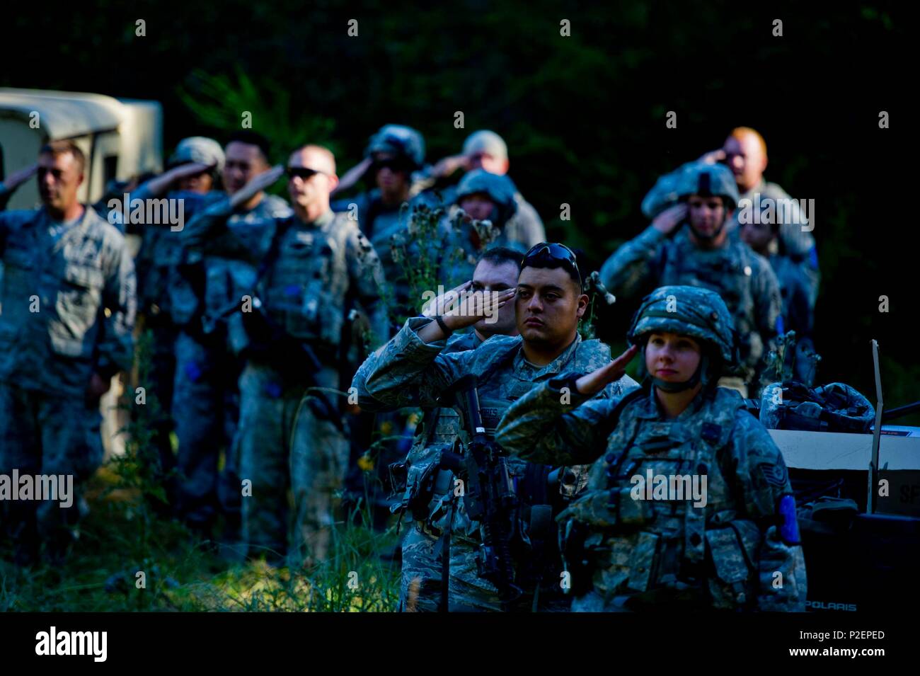 Airmen from the 446th Airlift Wing Security Forces Squadron at Joint ...