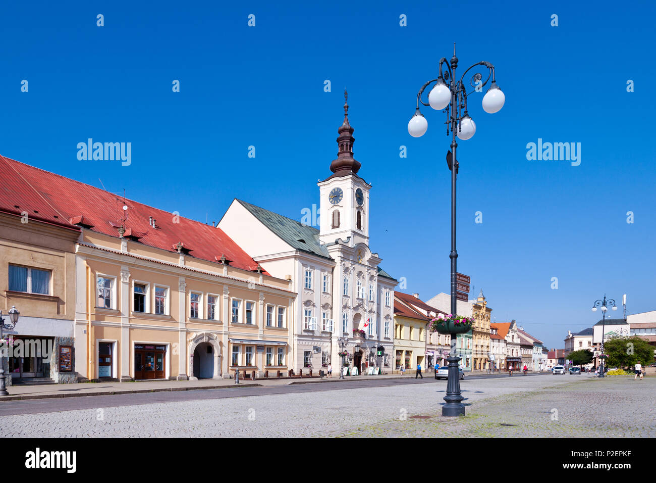 radnice, Masarykovo namesti, Rokycany, Ceska republika / town Rokycany ...