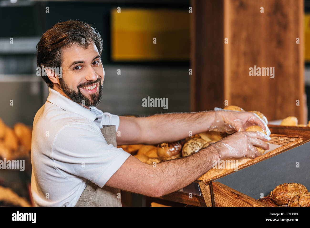 Male clothes shop assistant hi-res stock photography and images - Alamy