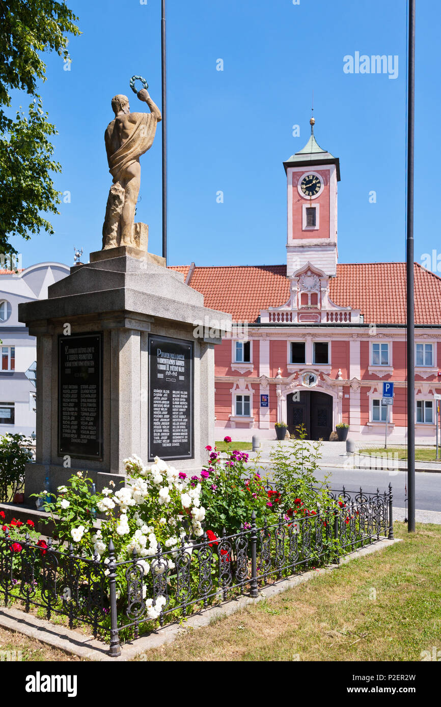 Městská radnice, Starý Plzenec, Plzeňský kraj, Ceska republika / town ...