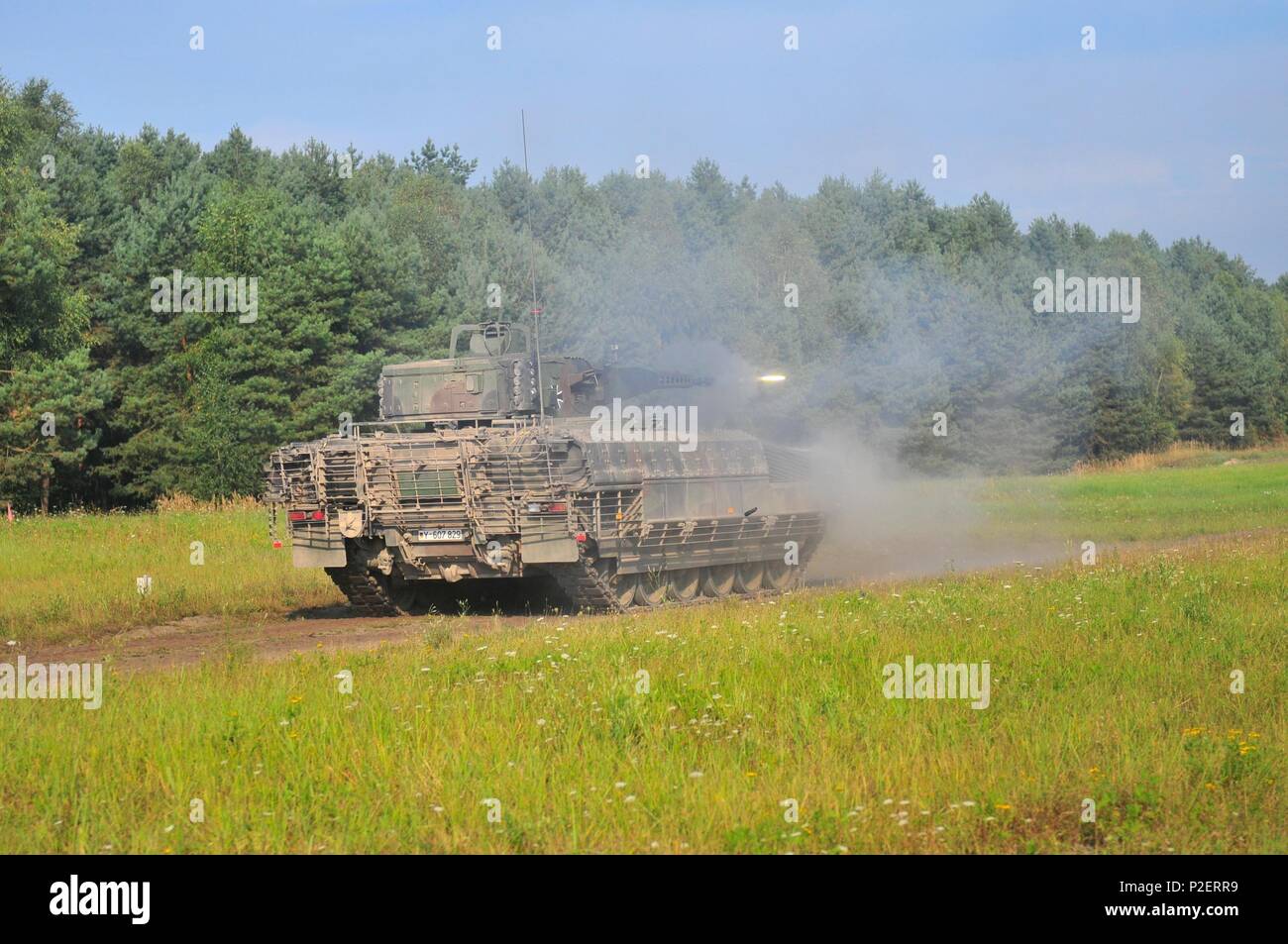 The 4/33 Luttmersen, a German Bundeswehr mechanized infantry unit ...