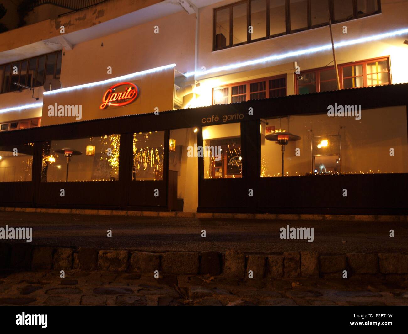 Garito cafe, Darsena de Can Barbara, Palma de Mallorca Stock Photo - Alamy