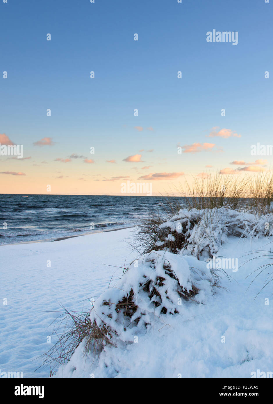 Baltic sea beach winter hi-res stock photography and images - Alamy