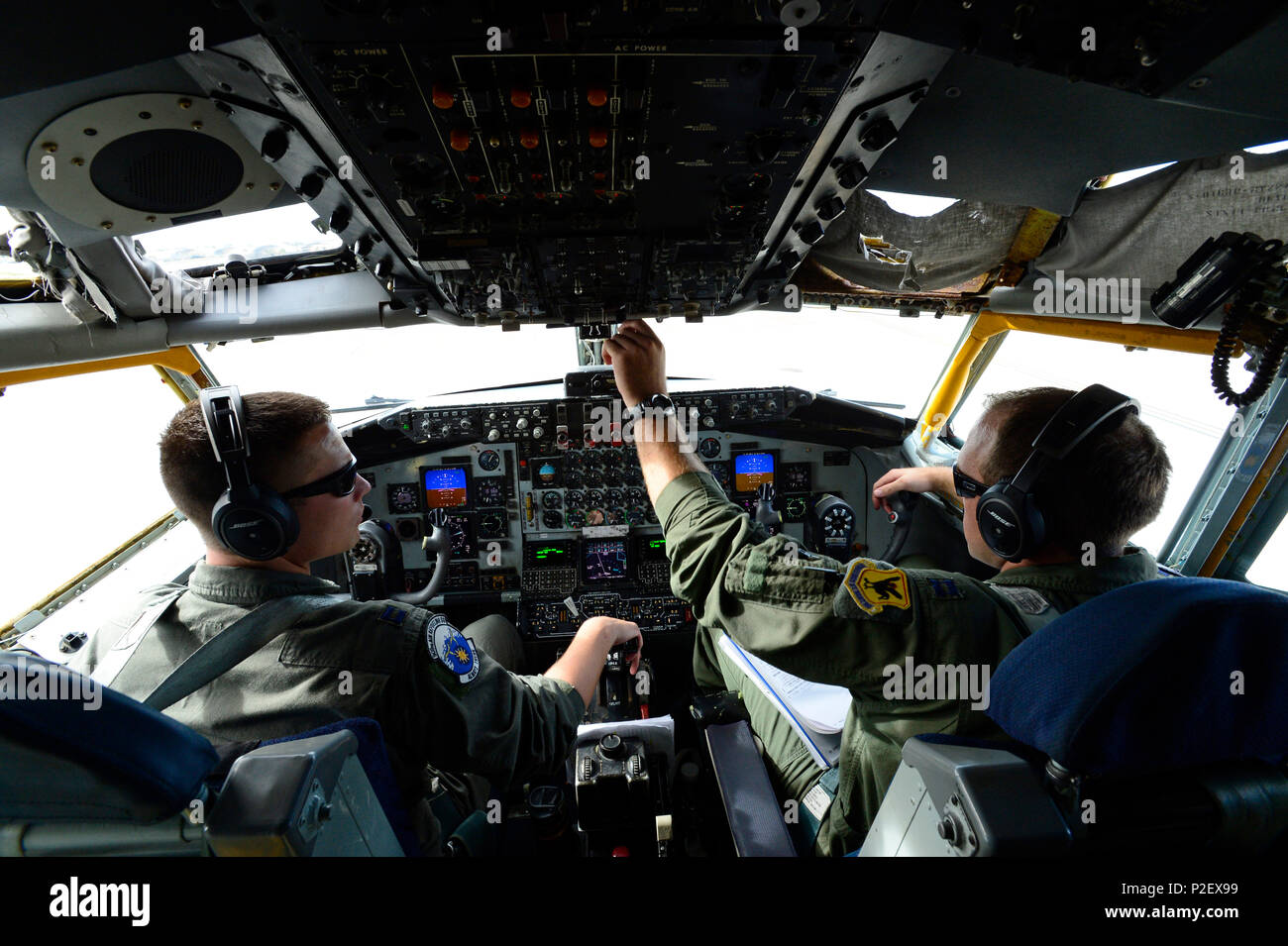 Aircraft Commander Capt. Brandon Krupa and co-pilot Capt. Stephen ...