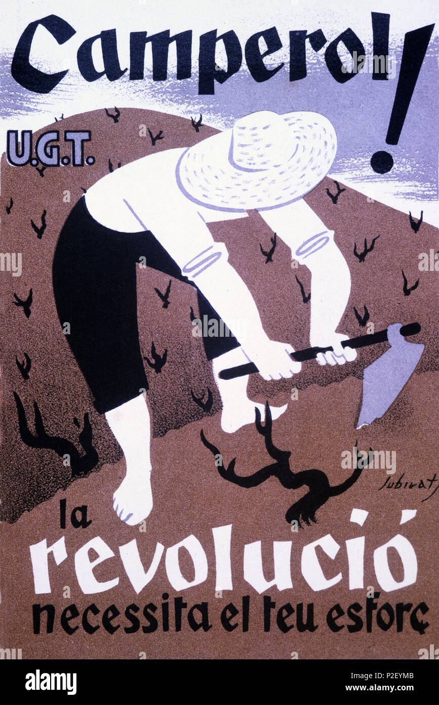 Spanish civil war republican propaganda hi-res stock photography and ...