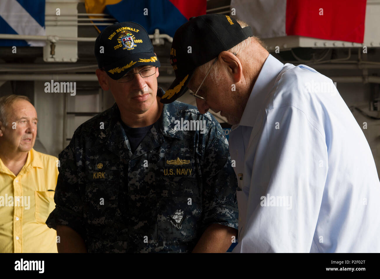 160910-N-HV059-021 NEWPORT, R.I. (Sept. 10, 2016) Capt. James A. Kirk ...